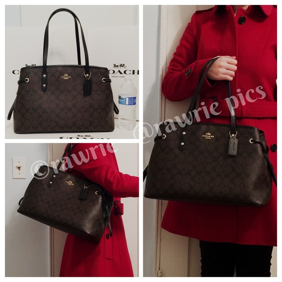 Coach | Bags | New Coach Signature Tote Matching Wallet Set | Poshmark